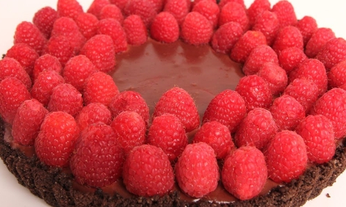 Chocolate Raspberry Tart Recipe | Laura in the Kitchen - Internet ...