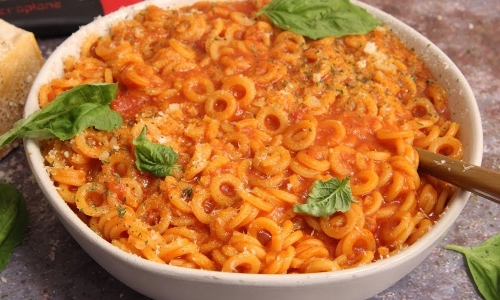 DIY Spaghettios Recipe | Laura in the Kitchen - Internet Cooking Show