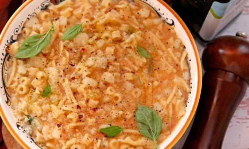 Pasta e Patate Recipe | Laura in the Kitchen - Internet Cooking Show