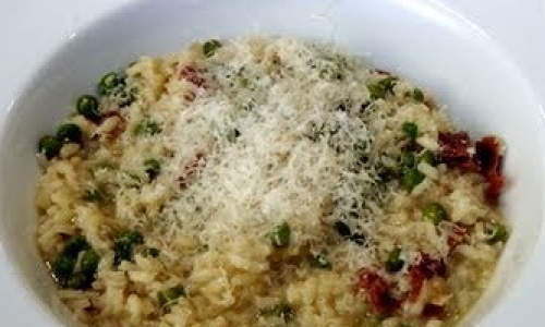 Risotto with Peas and Prosciutto Recipe | Laura in the Kitchen ...