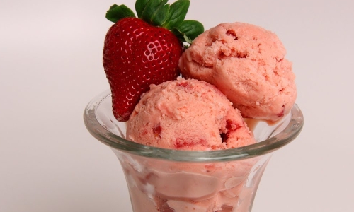 Strawberry Ice Cream Recipe | Laura in the Kitchen - Internet Cooking Show