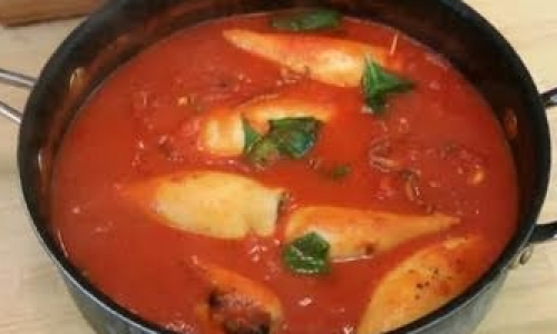 Stuffed Braised Calamari Recipe | Laura in the Kitchen - Internet ...