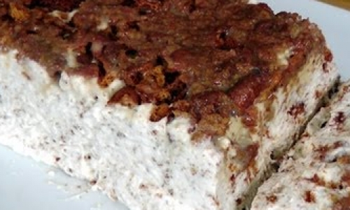 Tortoni Ice Cream Cake Recipe | Laura in the Kitchen - Internet Cooking ...