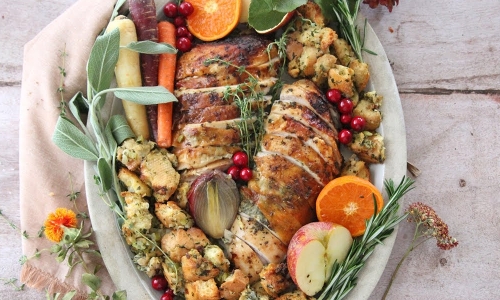 Turkey, Stuffing and Gravy Recipe | Laura in the Kitchen - Internet ...